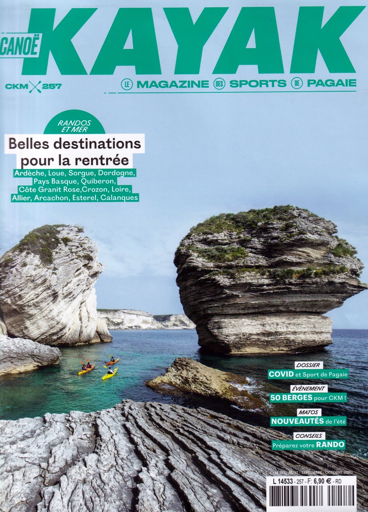 Canoë Kayak Magazine met Sillages à l'honneur